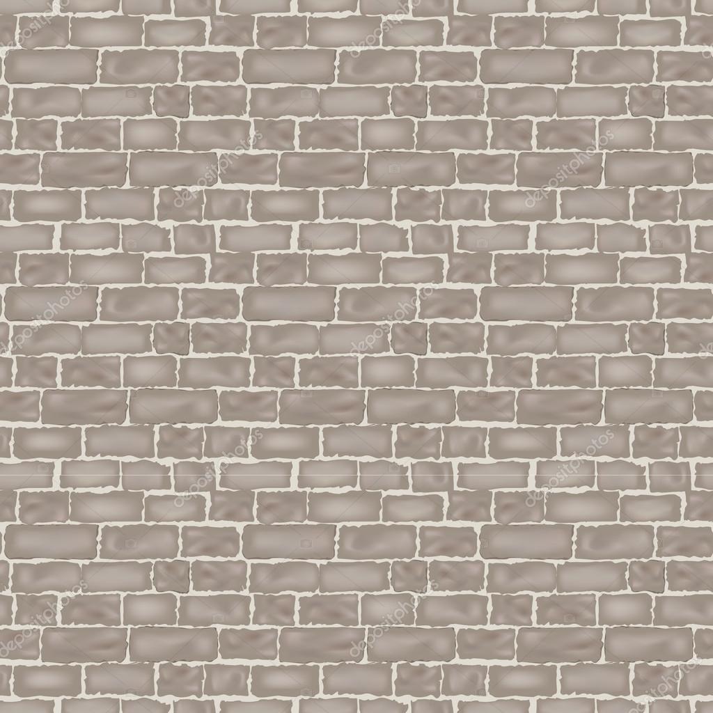 Brick wall texture. seamless vector background. Stock Vector Image by ...