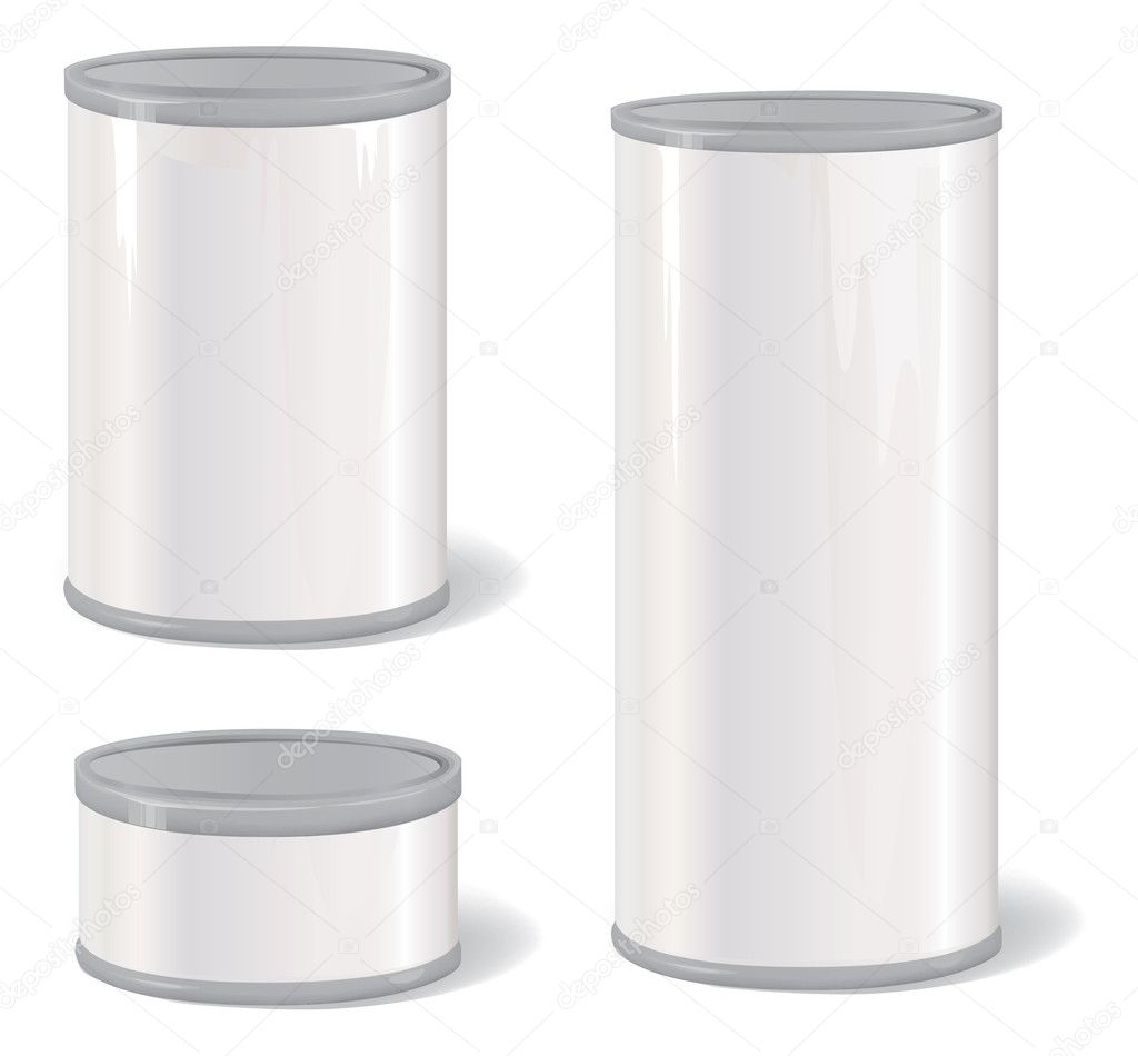 Metal box set — Stock Vector © YokoDesign #46225745