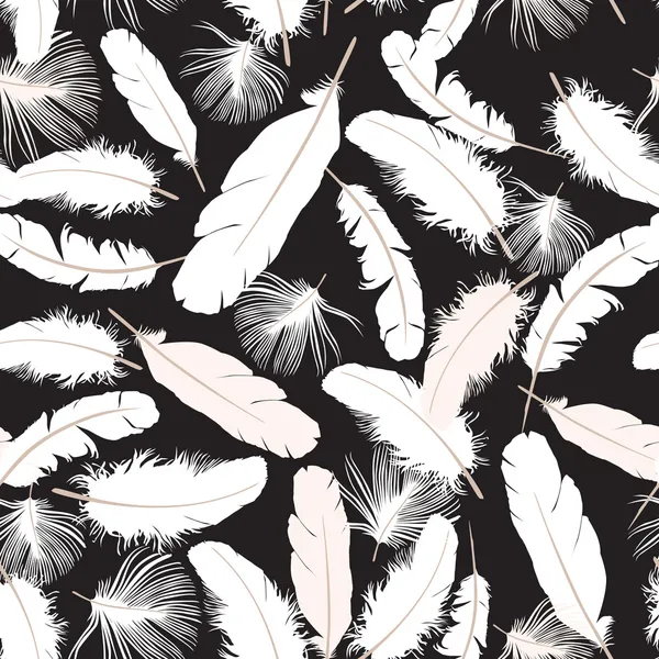 Feathers pattern Stock Vectors, Royalty Free Feathers pattern ...
