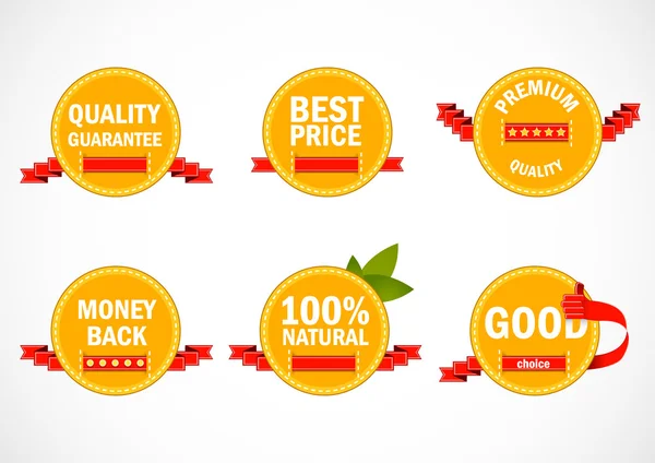 Promotional labels Stock Vector Image by ©yurakr #18546099