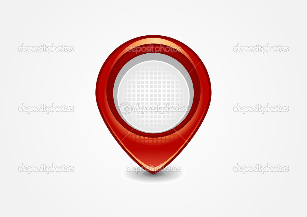 Red navigation sign Stock Vector by ©yurakr 23530047