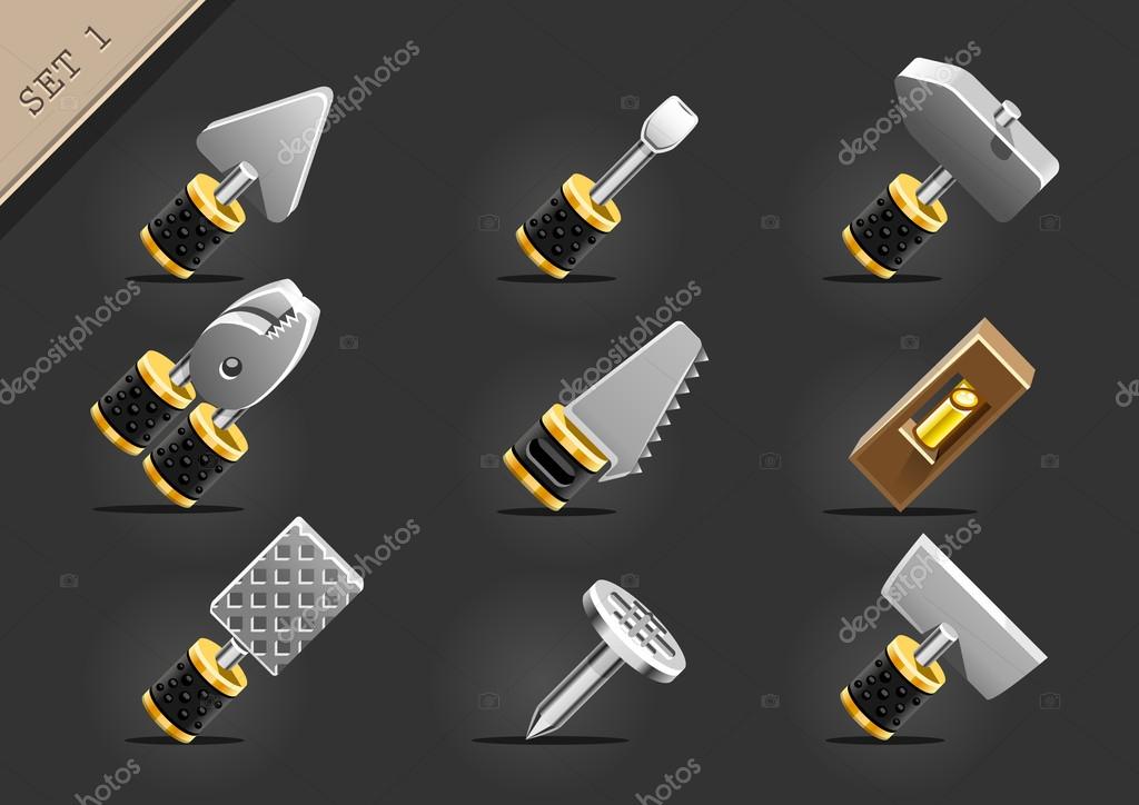 Yellow instruments Stock Vector Image by ©yurakr #38918999