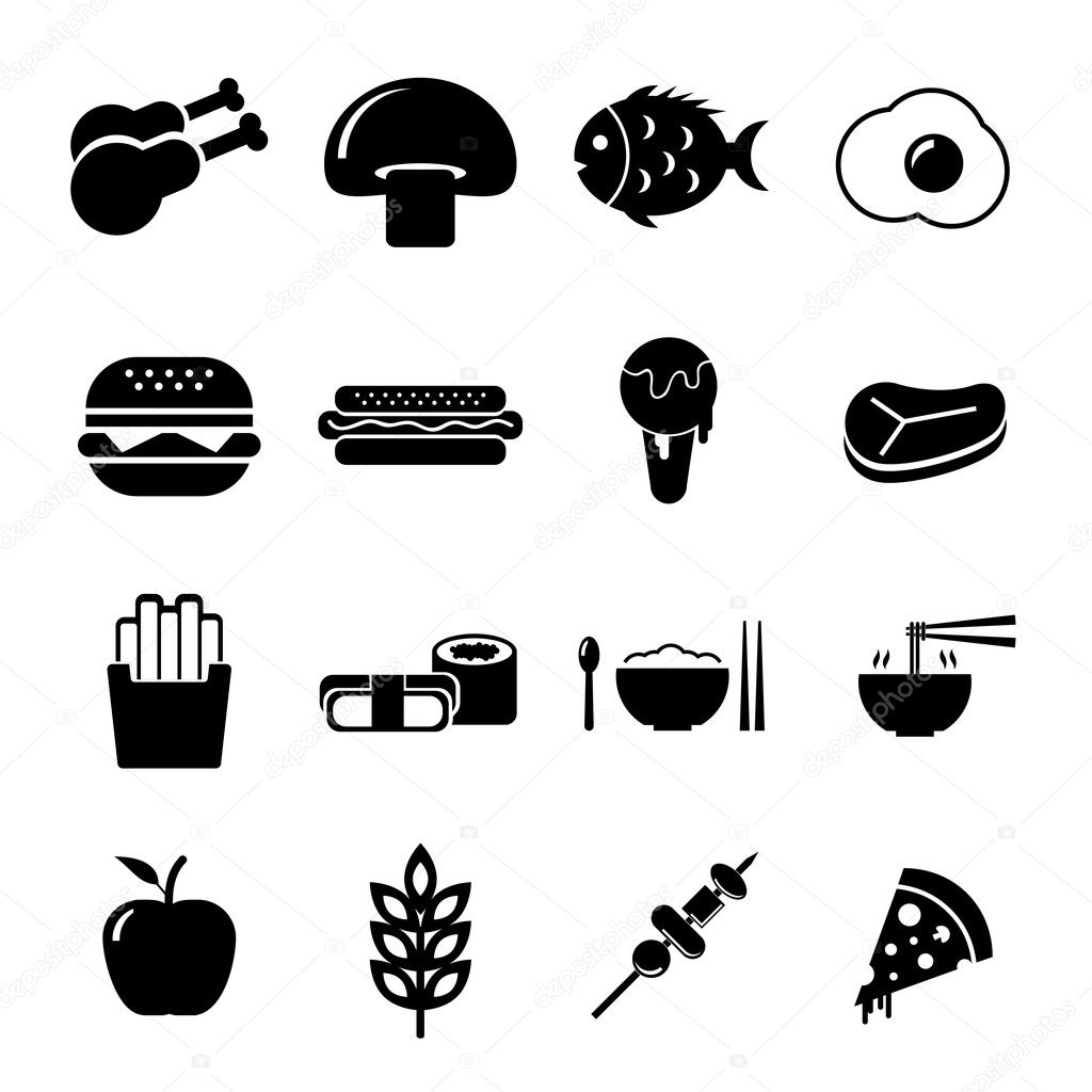Food Icon — Stock Vector © Tzubasaz #21904191