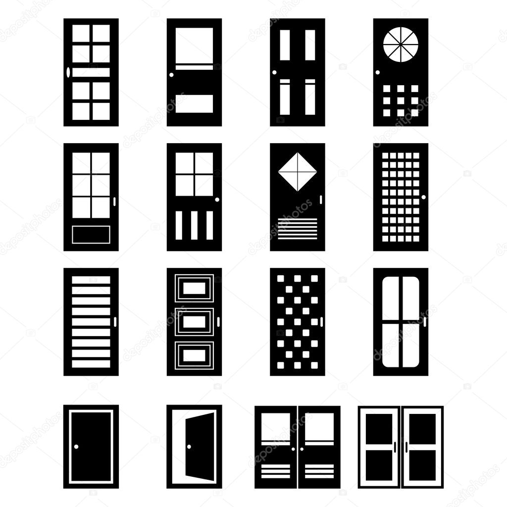 Door Vector ⬇ Vector Image by © Tzubasaz | Vector Stock 44193471