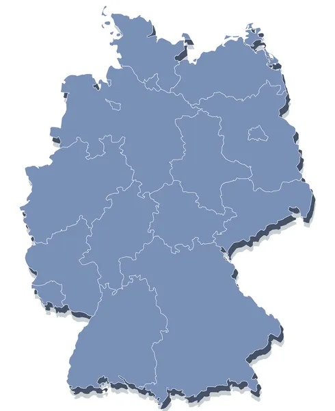 6,628 Germany map Vector Images | Depositphotos