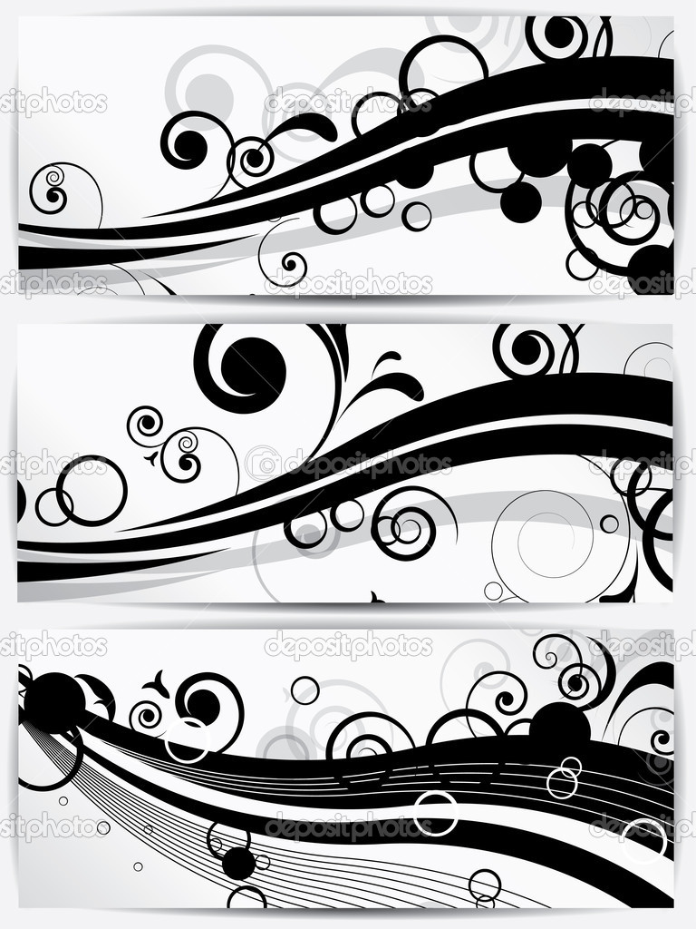 Abstract vector wave Stock Vector Image by ©floral_set #19122941