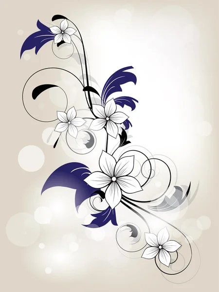 Floral design element with swirls for spring Stock Vector by ©floral ...
