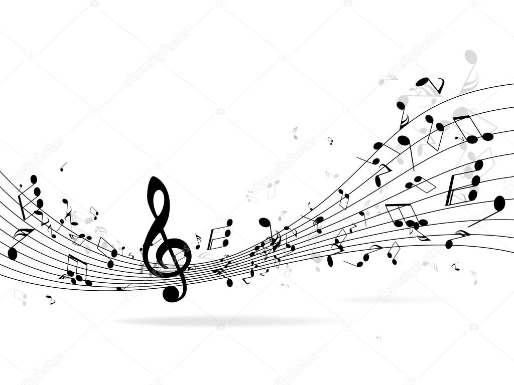 1024x768 Abstract Music