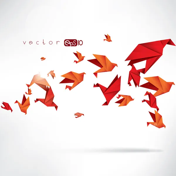 Origami imágenes de stock de arte vectorial | Depositphotos