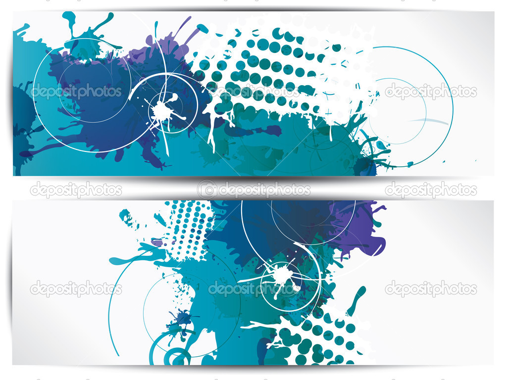 Splash on abstract background Stock Vector Image by ©floral_set #28230305