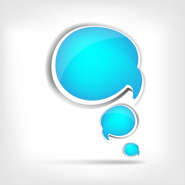 Blank Various Message Bubbles Chat Messenger Speech Bubble Sms Text ...