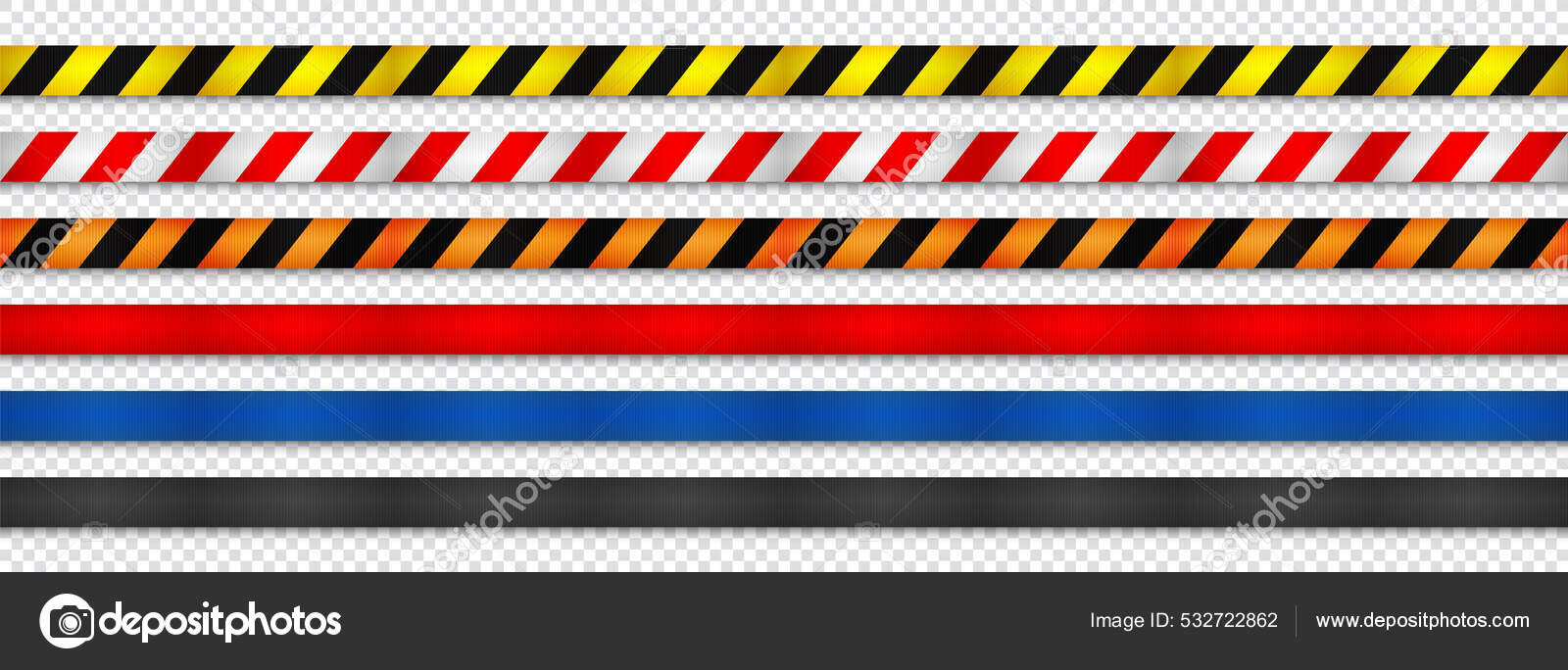 Realistic retractable caution belt. Crowd control strap barrier. Queue ...