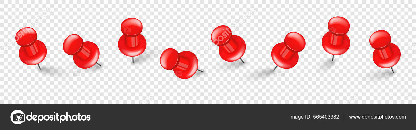 Push Pin Clear Background