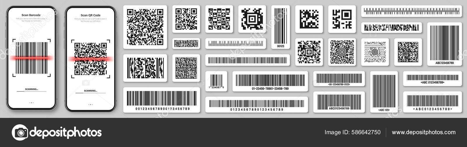 Códigos Barras Del Producto Códigos Aplicación Teléfono Inteligente ...