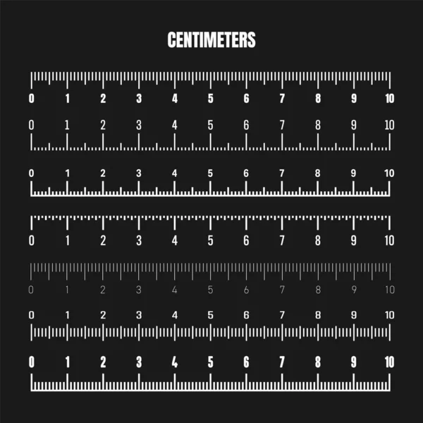 Sentimetro imágenes de stock de arte vectorial | Depositphotos