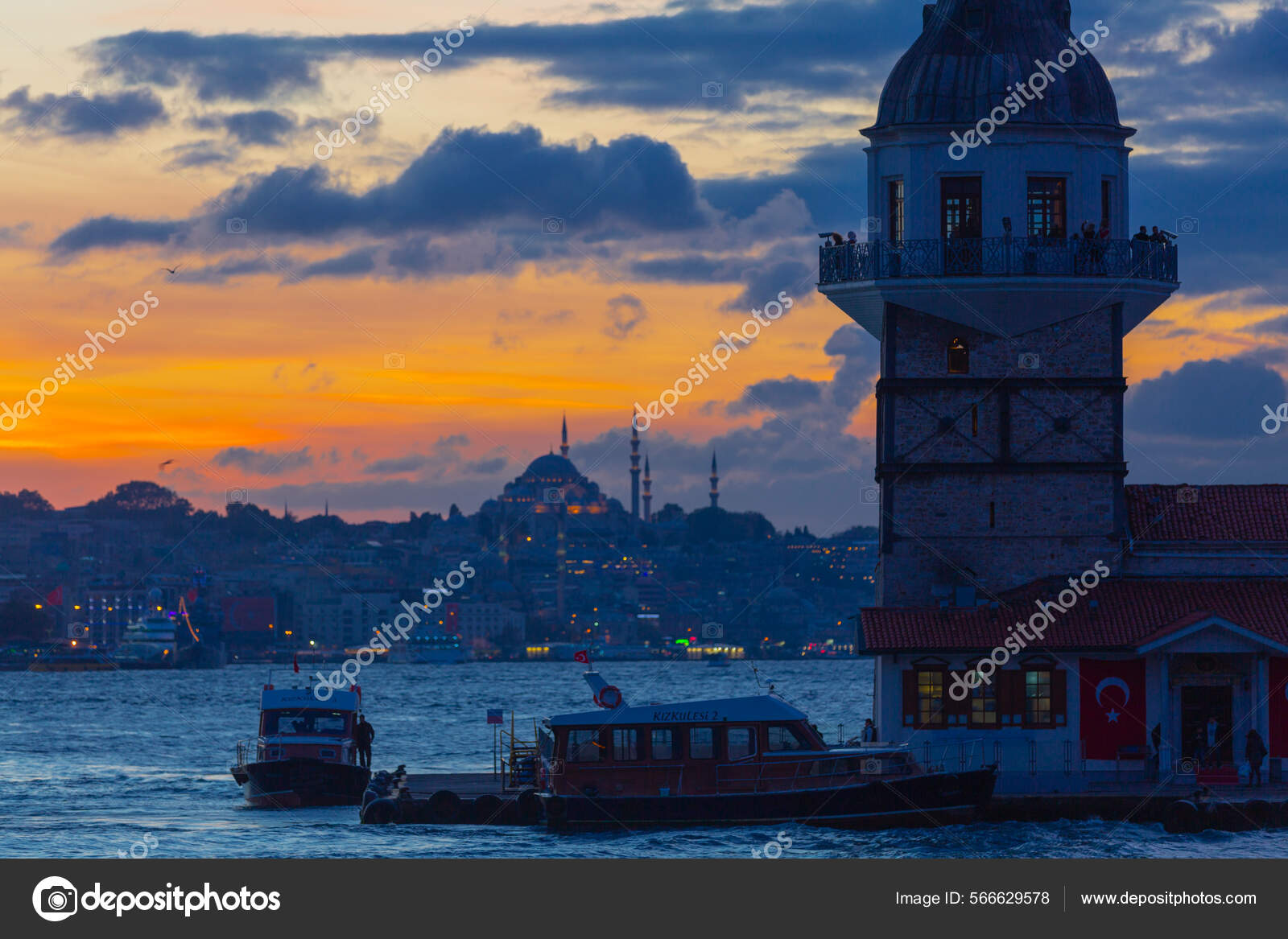 Maiden's Tower Most Beautiful Historical Lighthouse Istanbul ...