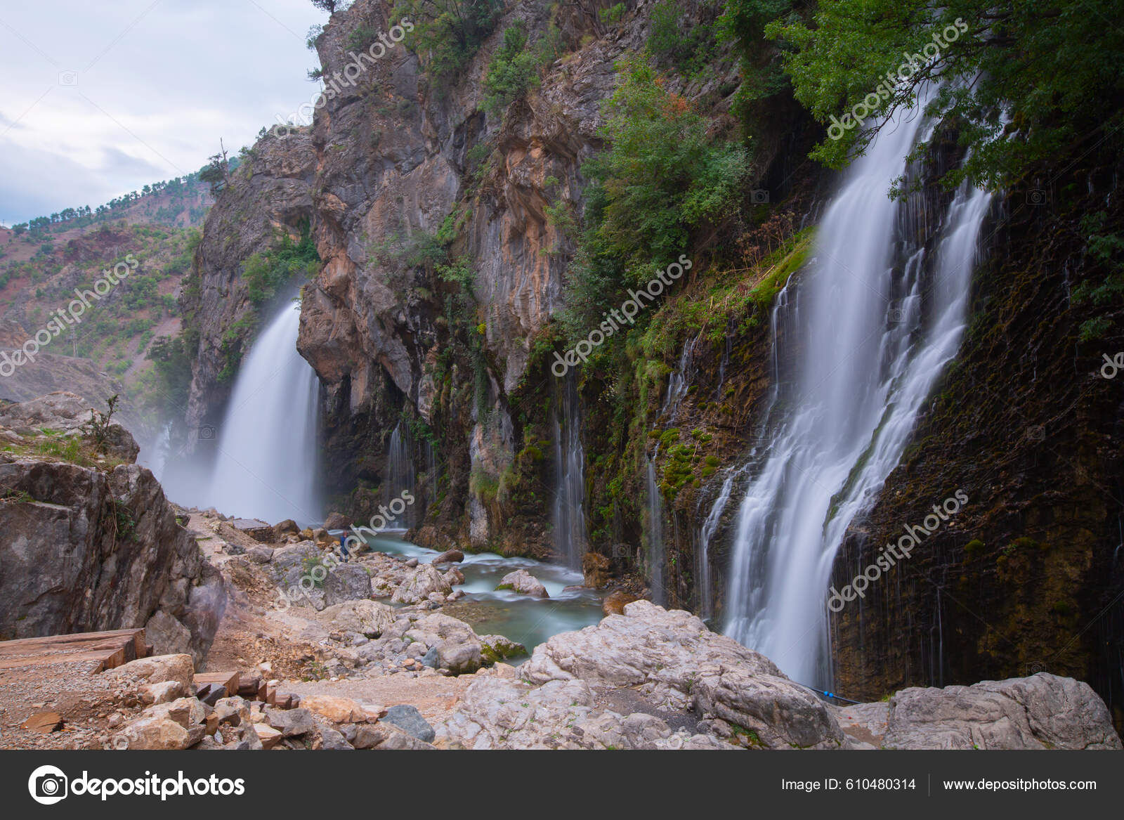 Kapuzbasi Waterfall Second Highest Waterfall World Most Beautiful ...