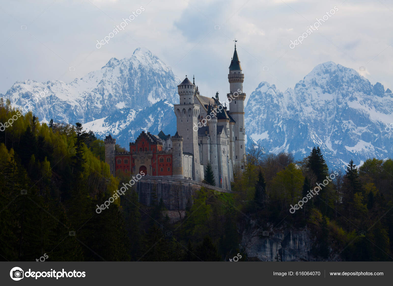 Neuschwanstein Castle Fussen Bavaria Germany – Stock Editorial Photo ...
