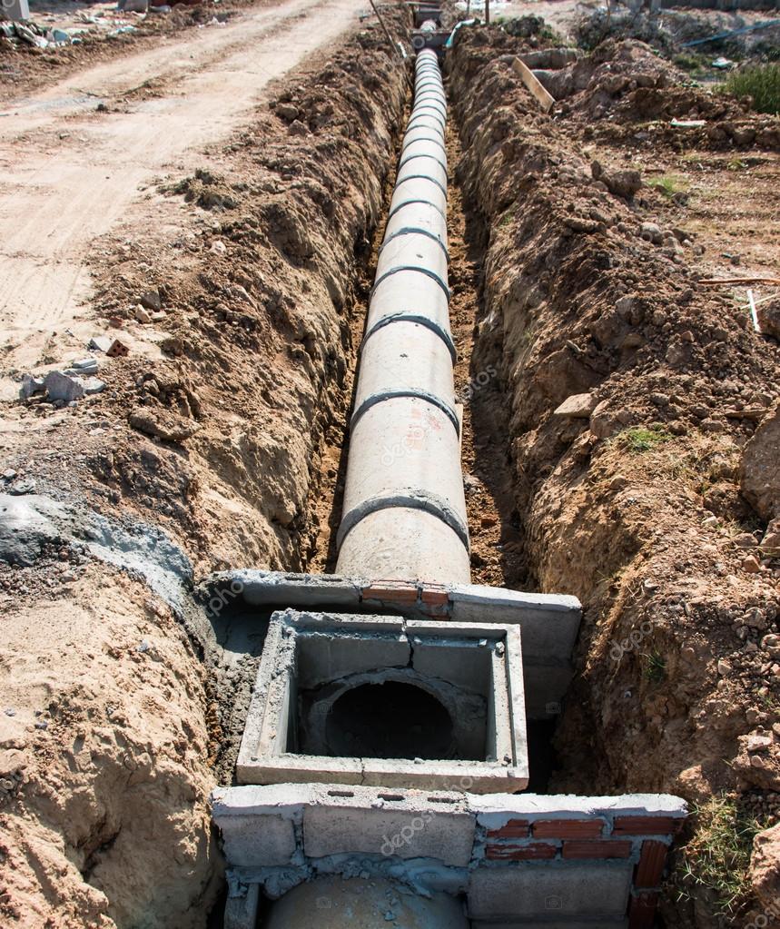 Escurrir en la construcción del proyecto de vivienda 2022