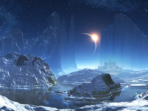 Alien World in Winter Stock Photo by ©Angela_Harburn 18265217