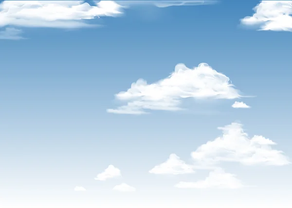 Sky background with clouds. Vector. Stock Vector Image by ©almoond ...