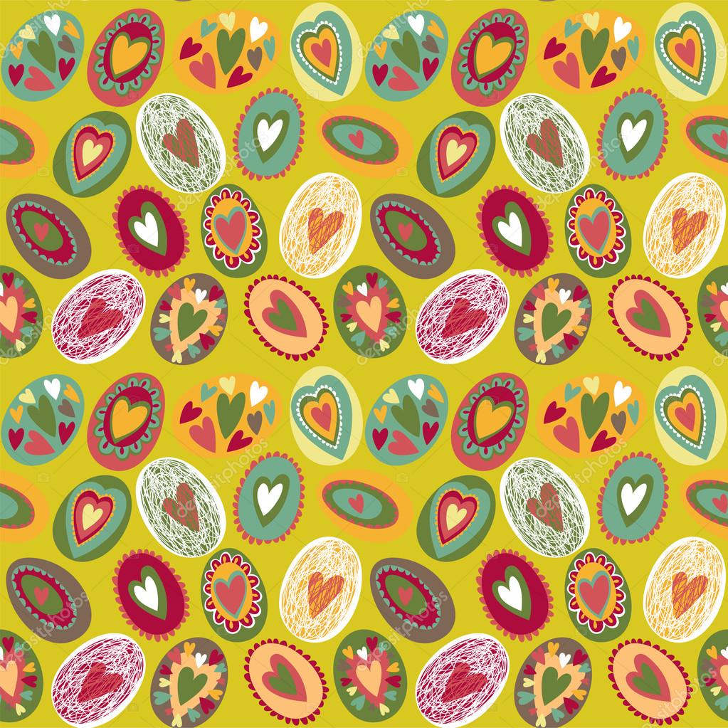 Easter egg seamless pattern Stock Vector Image by ©julia_kuz #19322591