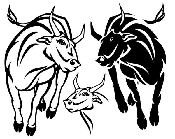 ᐈ Charging bull cartoon stock images, Royalty Free charging bull ...