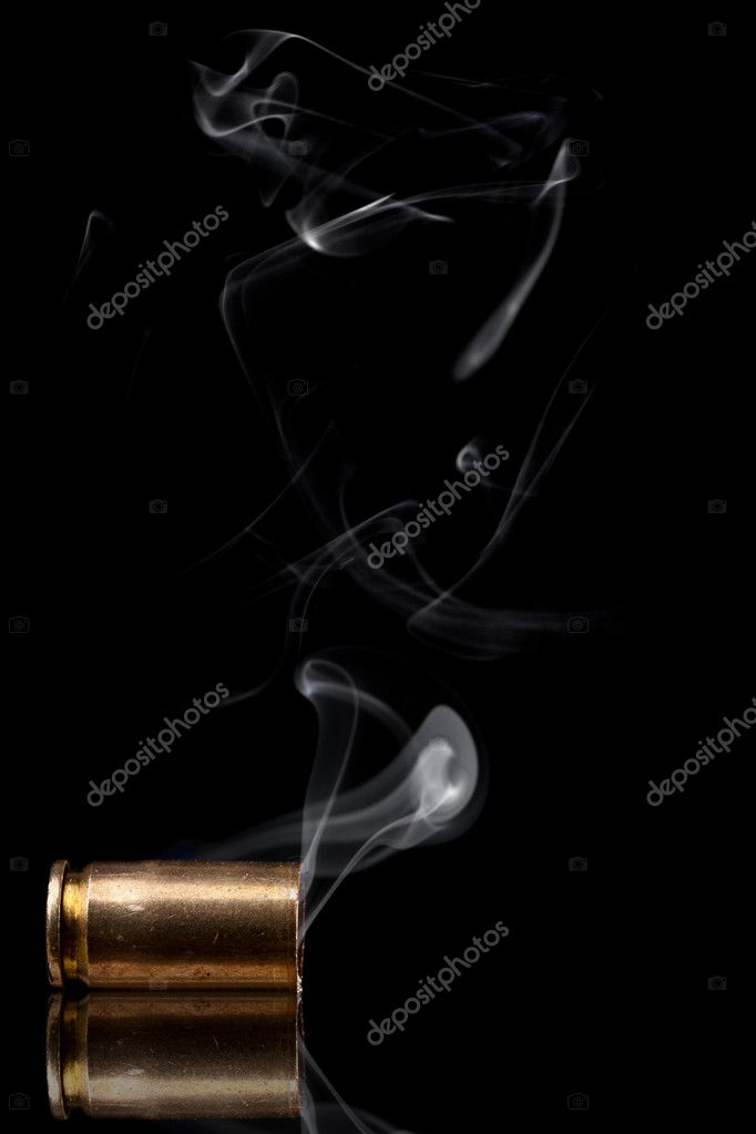 Smoking Bullet Casing