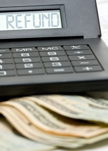 Tax refund calculation - Stock Image - Everypixel