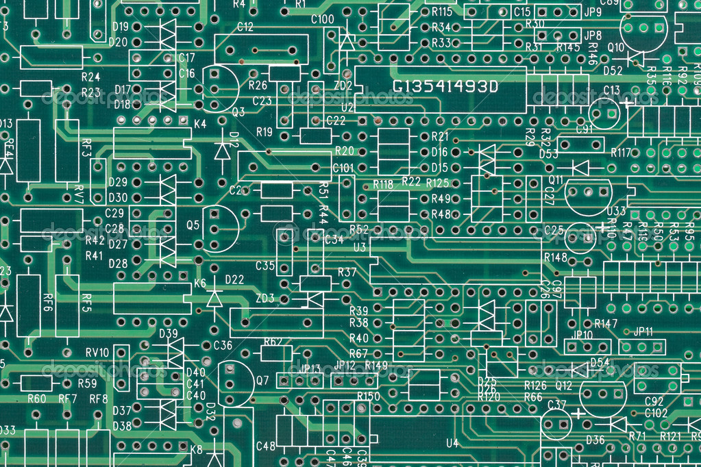 Electric circuit layout Stock Photo by ©shawn_hempel 18721291