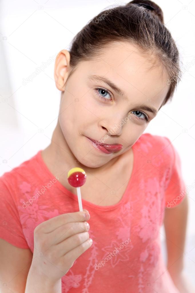 Candy girl Stock Photo by ©robertprzybysz 38343143