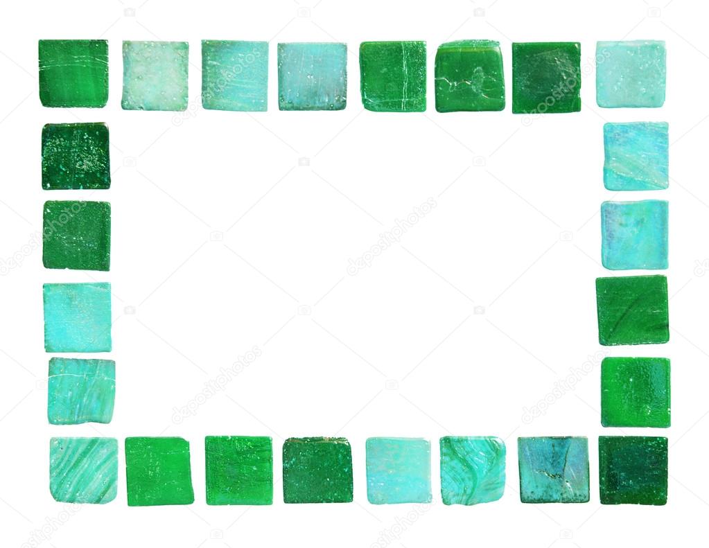 Ceramic tile frame Stock Photo by ©vividpixels 19044301