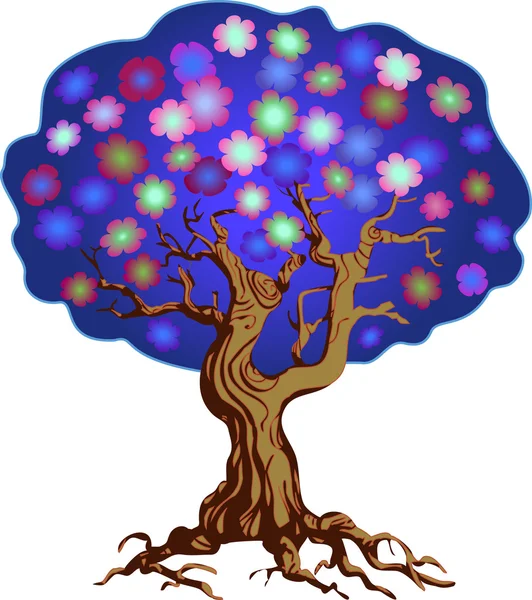 721 Spring flowering tree Stock Illustrations | Depositphotos