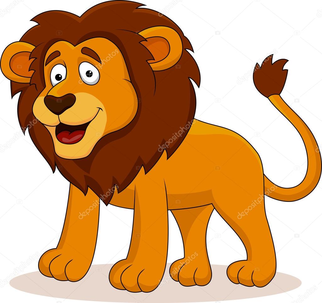 Lion cartoon — Stock Vector © tigatelu #18809997