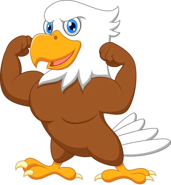 Eagle mascot muscle images vectorielles, Eagle mascot muscle vecteurs ...