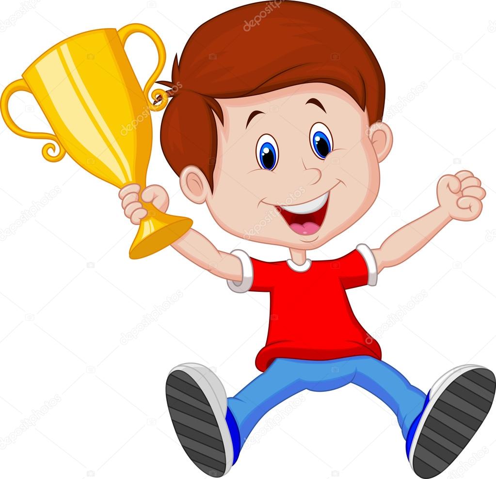 Trofeo de explotación oro chico — Vector de stock #35746091 — Depositphotos