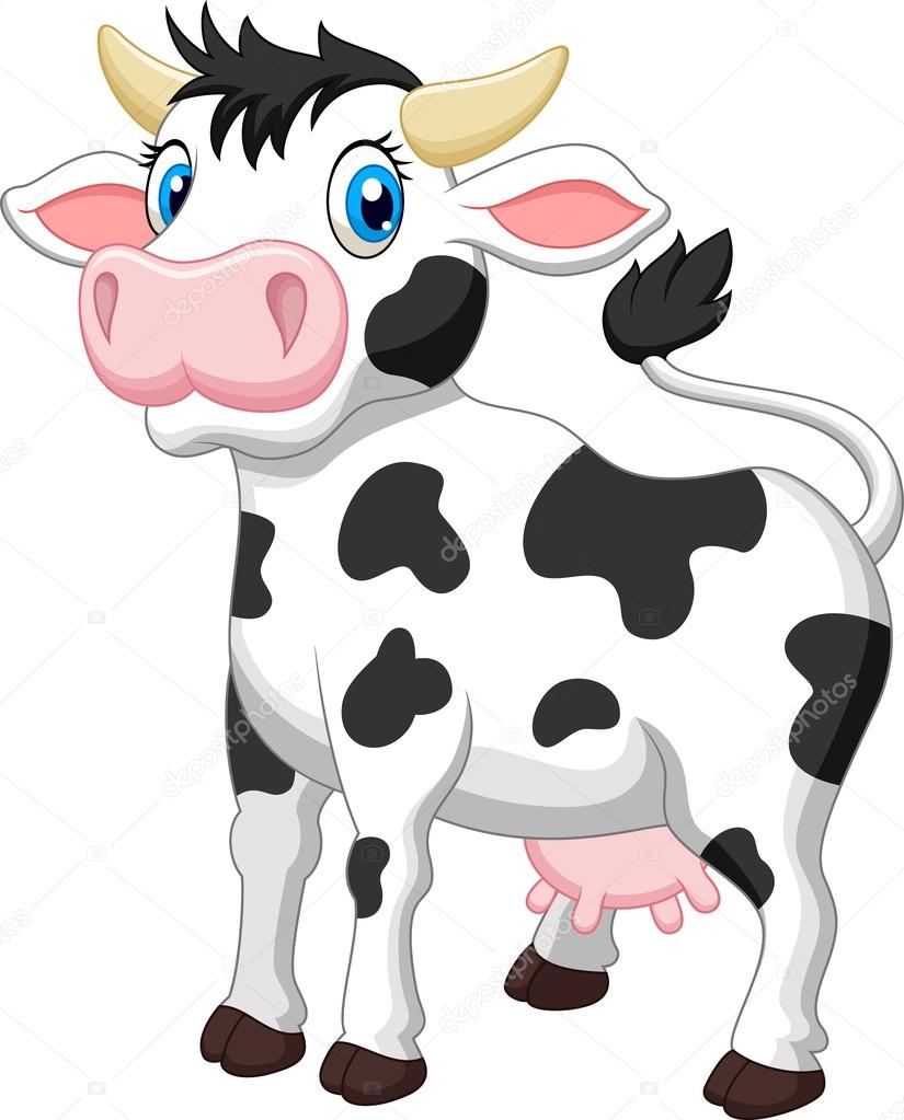 Clipart Di Cartone Animato Mucca Carina Cartone Animato Di Mucca