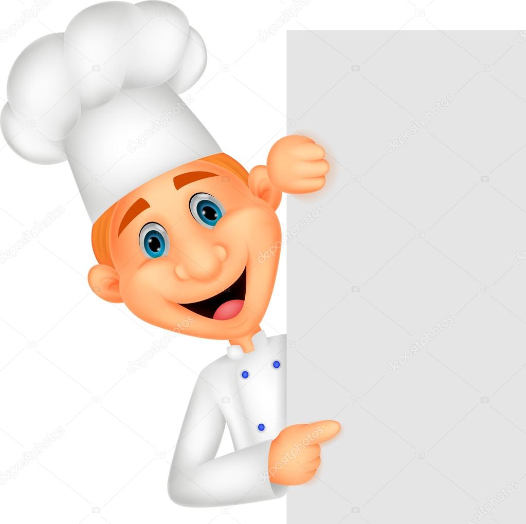 dibujos animados de chef — Vector stock © tigatelu #37156781