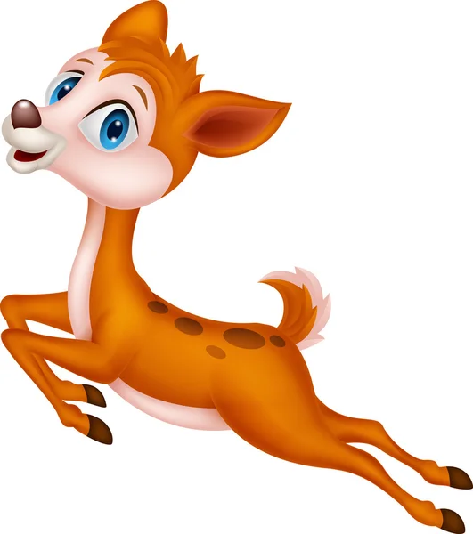 Cute baby deer cartoon Stock Vector Image by ©tigatelu #134862016