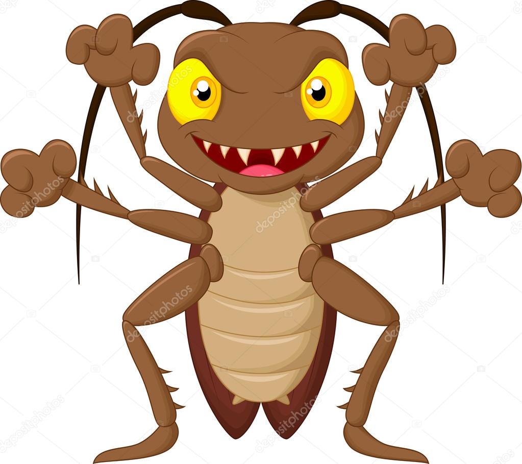 Scary cockroach Stock Vector Image by ©tigatelu #44738247