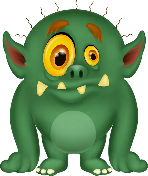 Dibujos animados de ogro imágenes de stock de arte vectorial ...