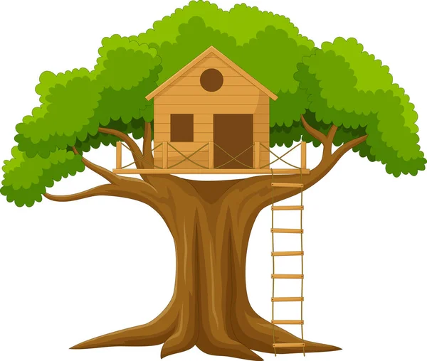 Tree house Vector Images | Depositphotos
