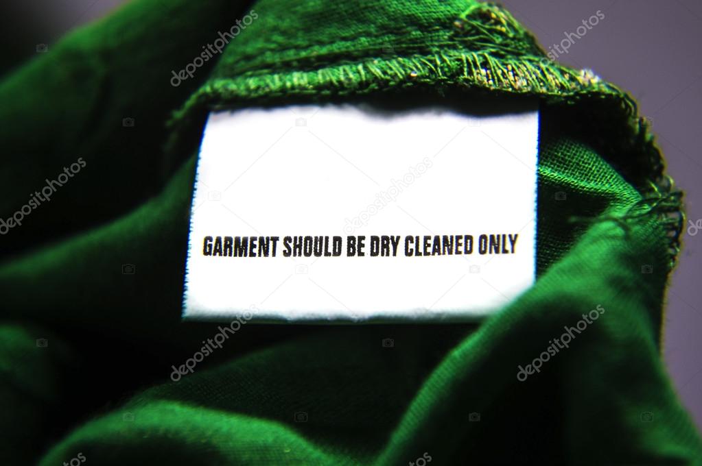 Dry-clean only cloth Stock Photo by ©promicrostockra 28349387
