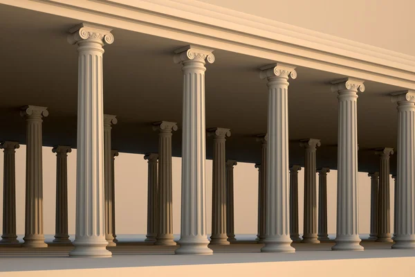 White greek columns Stock Photos & Royalty-Free Images | Depositphotos
