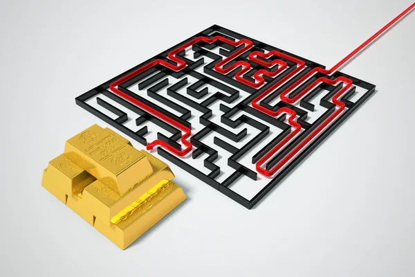 Maze. — Stock Photo © 3dmentat #25590141