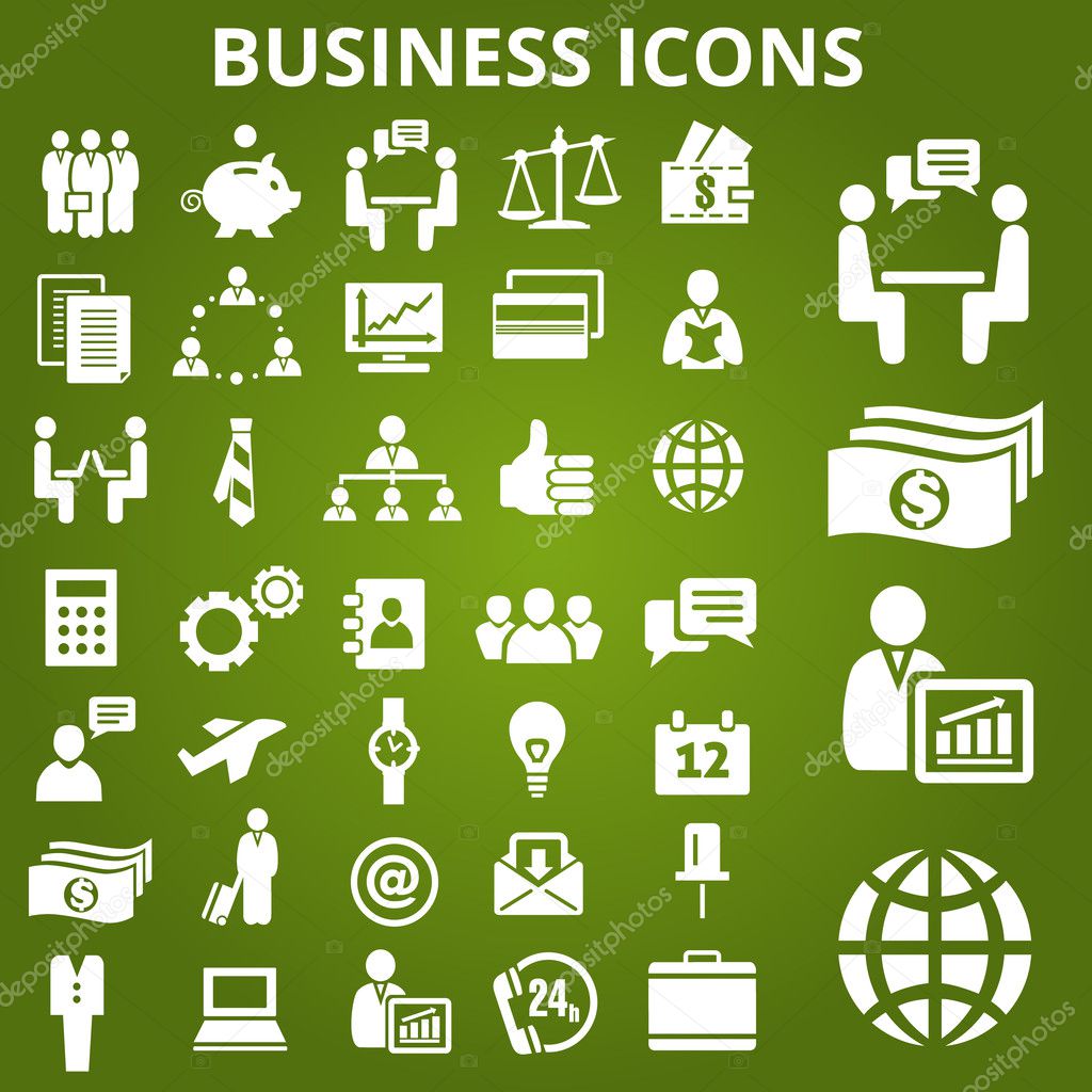 BusinessSet Stock Vector Image by ©PushnovaL #22494175