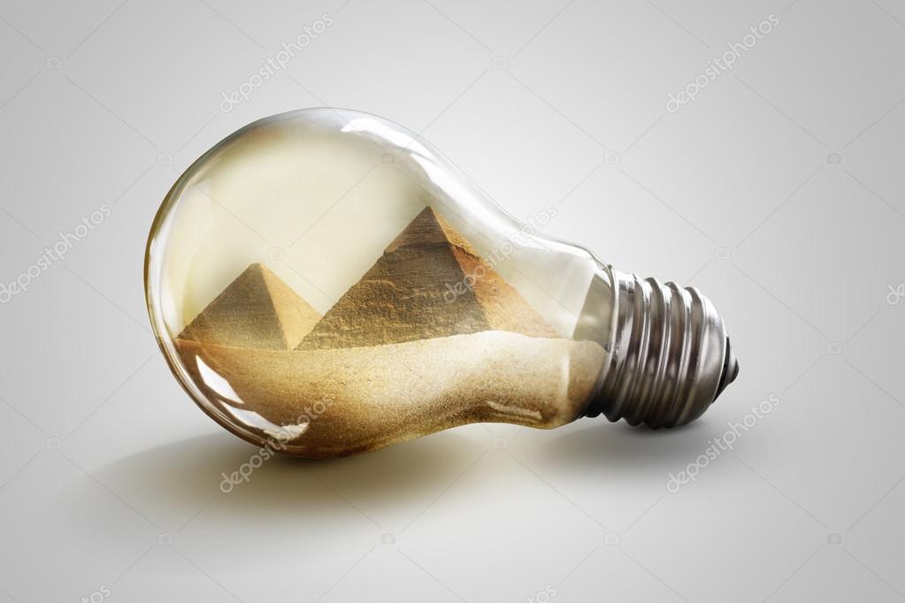 Egypt pyramid. Grate Giza pyramids Stock Photo by ©OSORIOartist 25891901