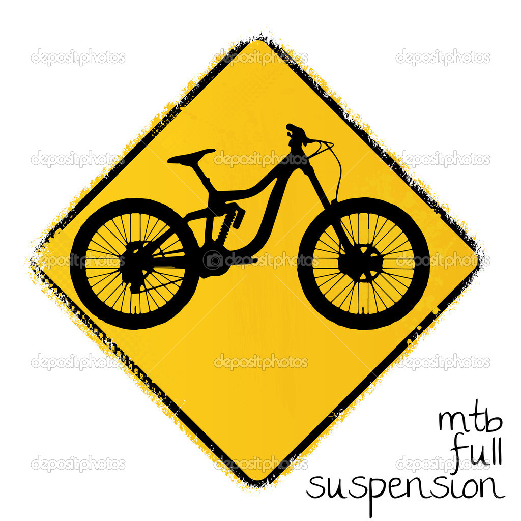 Mountain Biking Sign