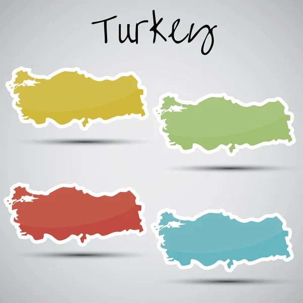 터키 지도 Vector Art Stock Images | Depositphotos