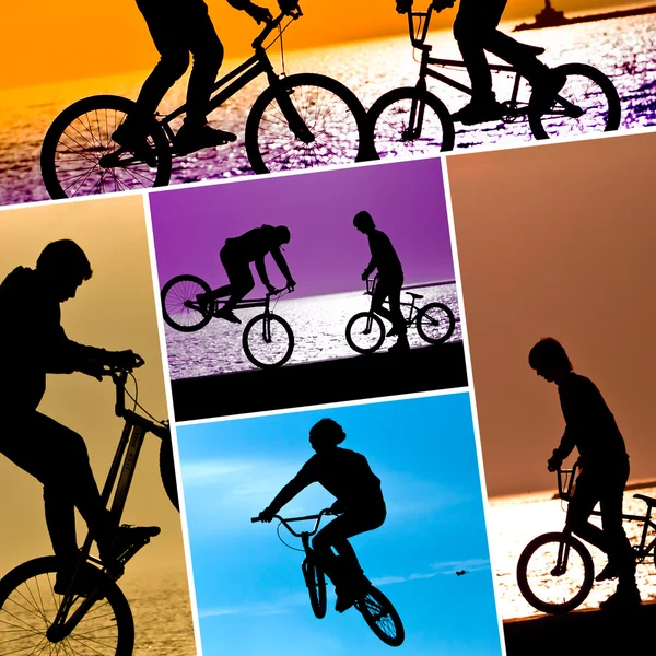 Collage of bike Stock Photos, Royalty Free Collage of bike Images ...